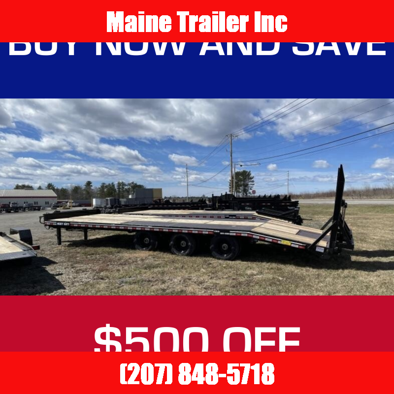 2023 Econoline 30-Ton Tri Axle Dovetail CP3030DA Equipment Trailer in ...