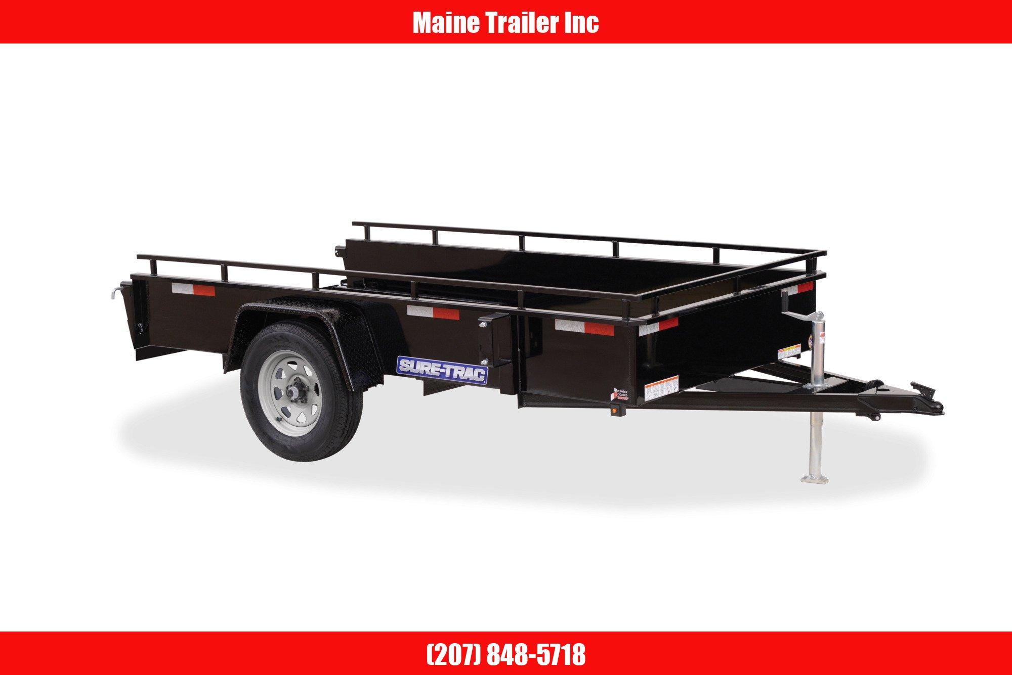 2024 Sure-Trac 6 x 10 Steel High Side Trailer 3k Idler in Hampden, ME ...