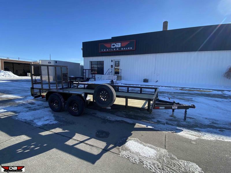 2023 STAG Trailers 82"X16' Tandem Axle Utility Trailer in Norfolk, NE ...