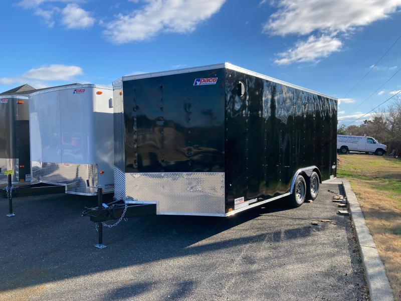 2021 Pace American ob8.5x18te2 dlx Enclosed Cargo Trailer in Marmora ...