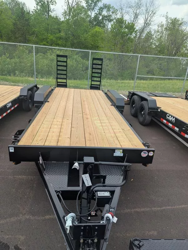 2026 Cam Superline 7' x 18'+2' 7 Ton Equipment Hauler Beavertail in ...
