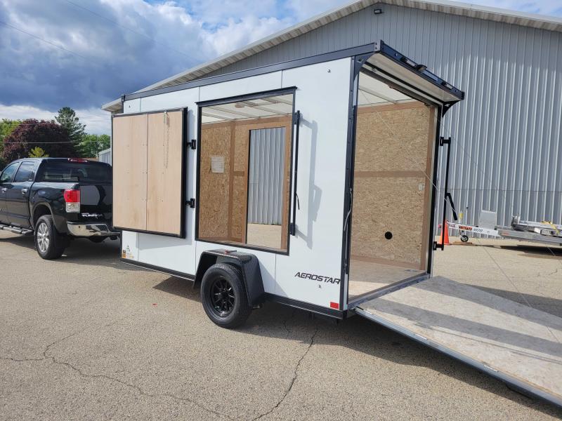 2025 Qualitec Aluminum 7x12+30" Aerostar, TRANSLUCENT ROOF! by Stealth ...
