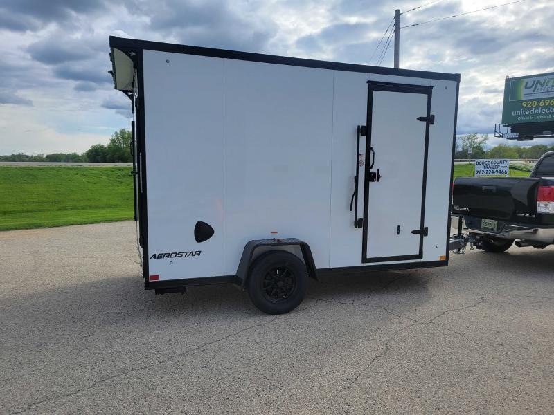 2025 Qualitec Aluminum 7x12+30" Aerostar, TRANSLUCENT ROOF! by Stealth ...