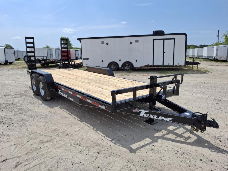 2024 TexLine black Bobcat Flatbed Trailer in Greenville, TX | Trailer ...