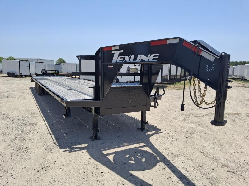 2022 TexLine black gooseneck Flatbed Trailer in Greenville, TX ...