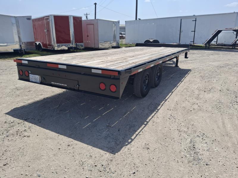 2024 TexLine black tandem axle Flatbed Trailer in Greenville, TX ...