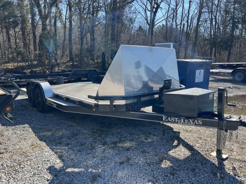 2023 East Texas Trailers 7X18 CAR HAULER REPO 7K Car / Racing Trailer ...