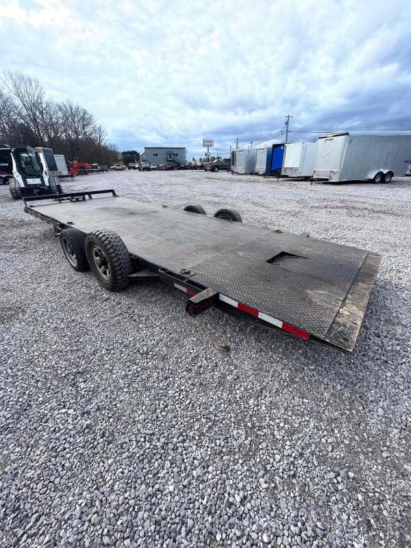 2021 Hawke Trailers 7x20 Car Hauler Tilt 10K REPO Car / Racing Trailer ...