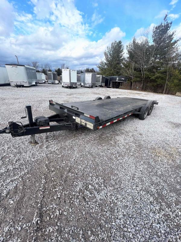 2021 Hawke Trailers 7x20 Car Hauler Tilt 10K REPO Car / Racing Trailer ...