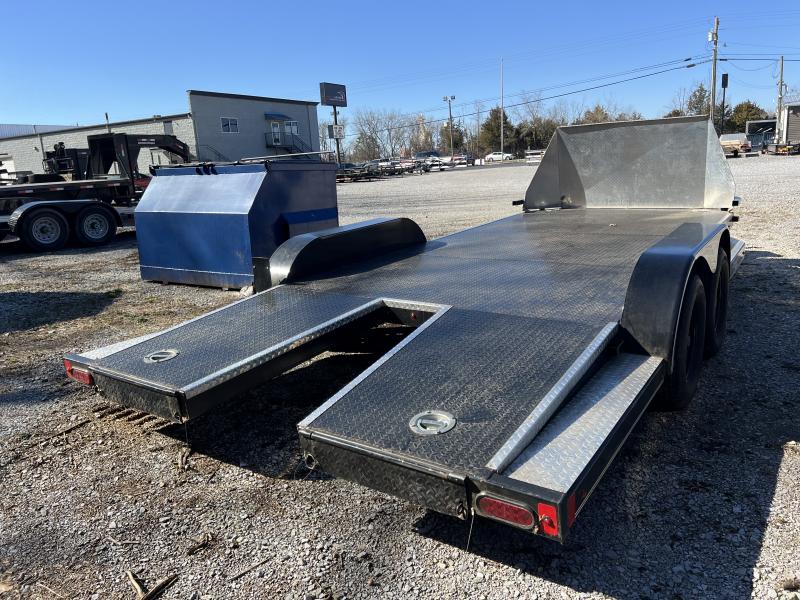 2023 East Texas Trailers 7X18 CAR HAULER REPO 7K Car / Racing Trailer ...