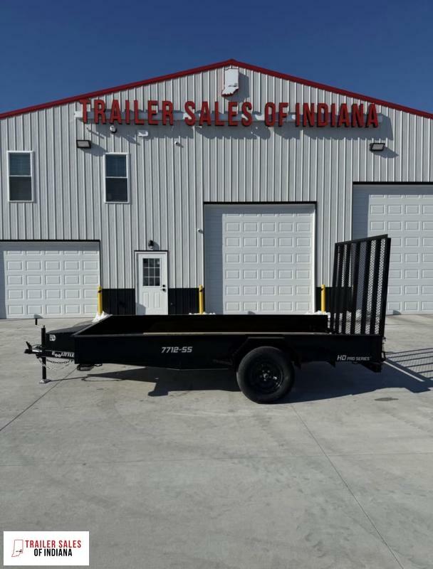 2025 Doolittle Trailer Mfg 77"x12' Single Axle Utility Trailer w/ Metal ...