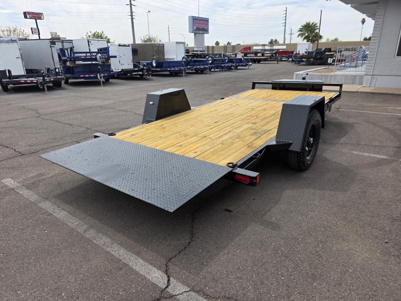 2025 Sure-Trac Single Axle Tilt Tilt Trailer - 8' tilt + 4' stationary ...
