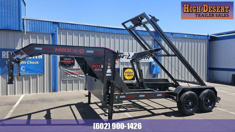 2023 MAXXD ROX Roll Off Gooseneck Dump Trailer for sale - 14' trailer ...