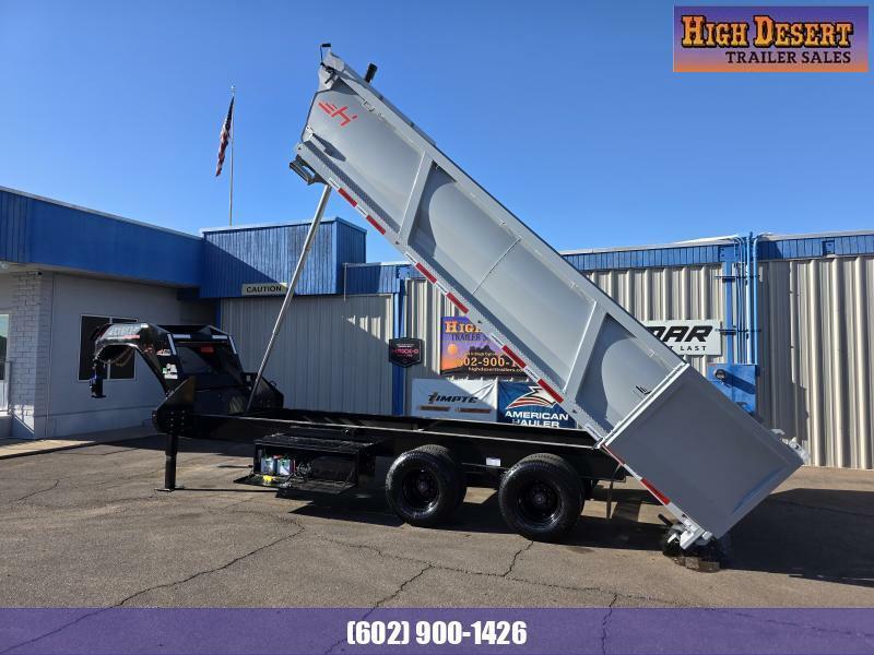 2025 Horizon Trailers HZH 18' x 96" X 3' Gooseneck 12K DUMP TRAILER ...
