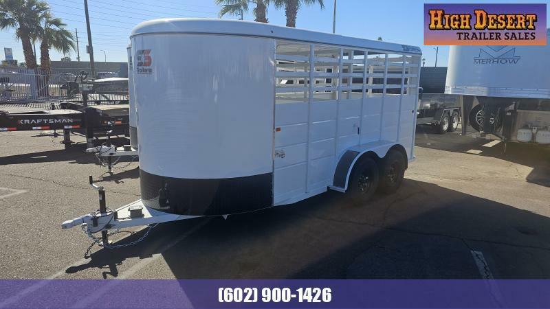2025 S&S 16' Livestock Stock / Stock Combo Trailer for sale- 6' 8" x 16 ...