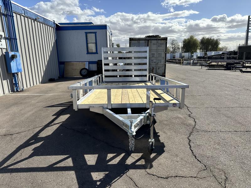 2025 Sure-Trac Aluminum 6x12 wood floor Utility Trailer- single axle-3K ...