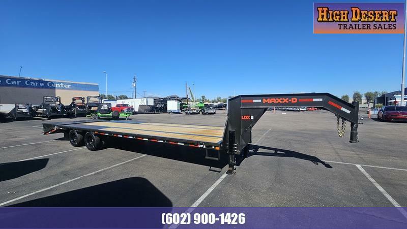 2024 MAXX-D Trailers LDX- 30 - Gooseneck- MaxxD Ramps - EOH Brakes ...