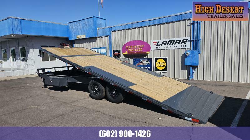 2025 Lamar Trailers FA Deckover Tilt - 24' Bumper Pull - Full Power ...