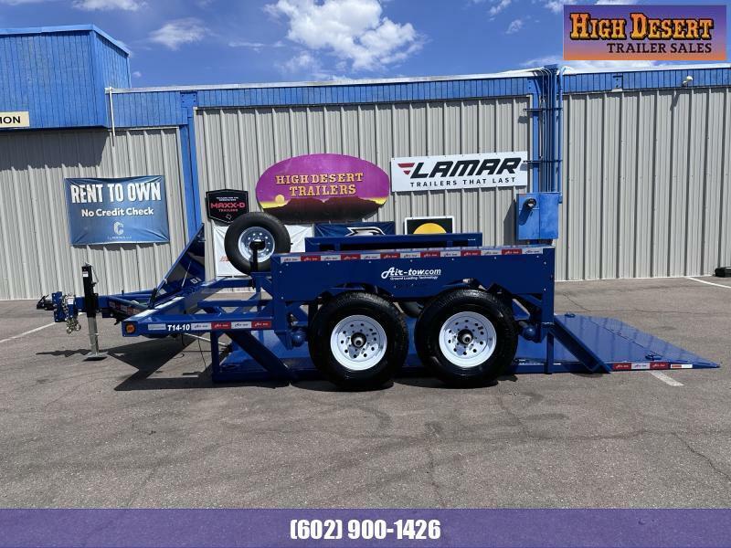 2025 Air Tow T14-10 Flatbed Drop-N-Load- 10,000 Lb Capacity in Phoenix, AZ | Trailer Trader