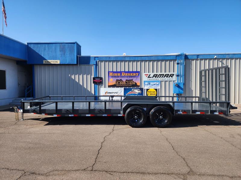 2025 Lamar U5-5.2k-24 Utility Trailer- 24' foot long- 9990# GVWR- Steel ...