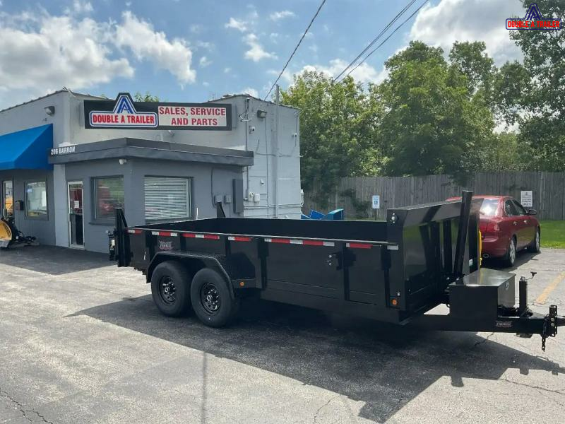 2025 FORCE 7' X 16' WITH TELESCOPIC CYLINDER 14K DUMP TRAILER in ...