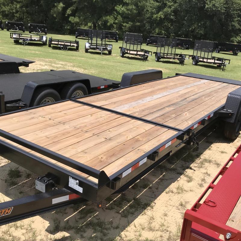 2022 Down 2 Earth Trailers 82" X 20' TA 14k (4' Stationary Deck) in ...