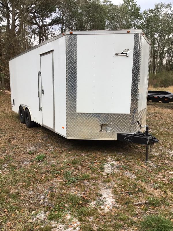 USED: 2021 Freedom Trailers 8.5'x20' Freedom Trailers Cargo / Enclosed ...