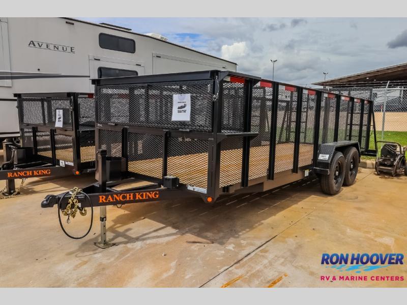 2024 RANCH KING 20" LANDSCAPE TRAILER in Katy, TX | Trailer Trader