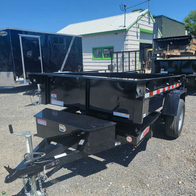 2023 MIRAGE 5X8 SINGLE AXLE 5K DUMP TRAILER in Spokane, WA | Trailer Trader