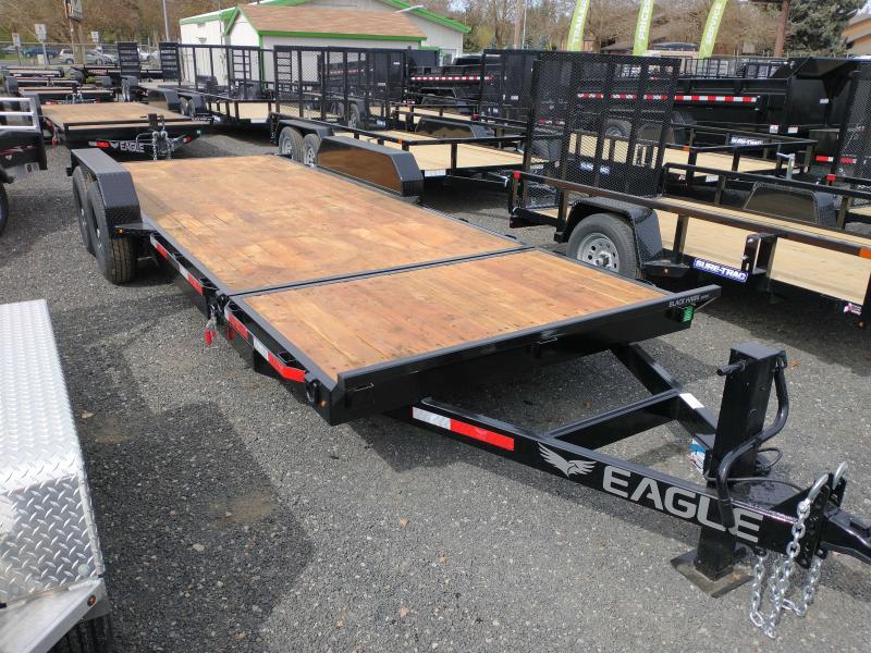 2024 Eagle Trailer 7x20 Blackhawk Equipment 16-4 SPLIT TILT 14k in ...