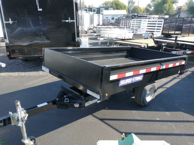 2023 Sure-Trac 4.5x8ft Utility Dump Trailer in Spokane, WA | Trailer Trader
