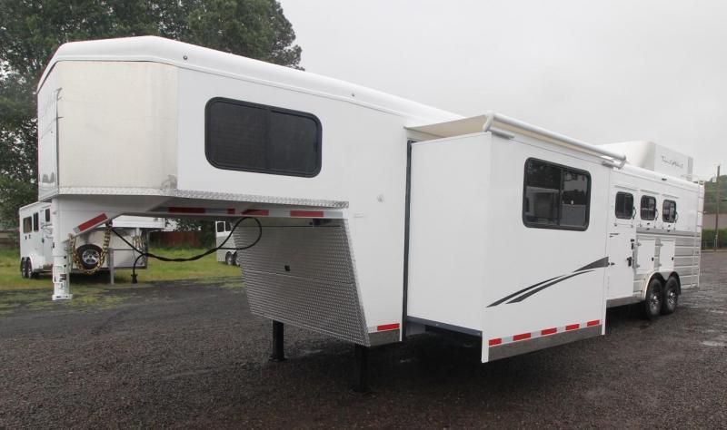 2022 Trails West Sierra LQ 15x19 Slide Out - Hay Rack & Ladder Horse ...