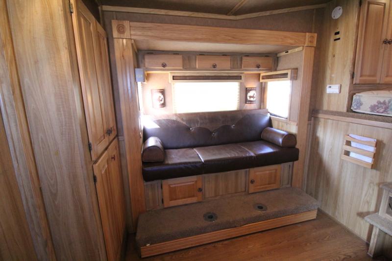 2008 SilverLite Trailers 8312 3 Horse Trailer w/Slide-12' Short Wall- 8 ...