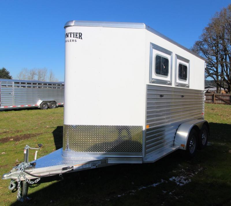 2022 Frontier Strider Series Combo/Slant 2 Horse Trailer in Woodland ...