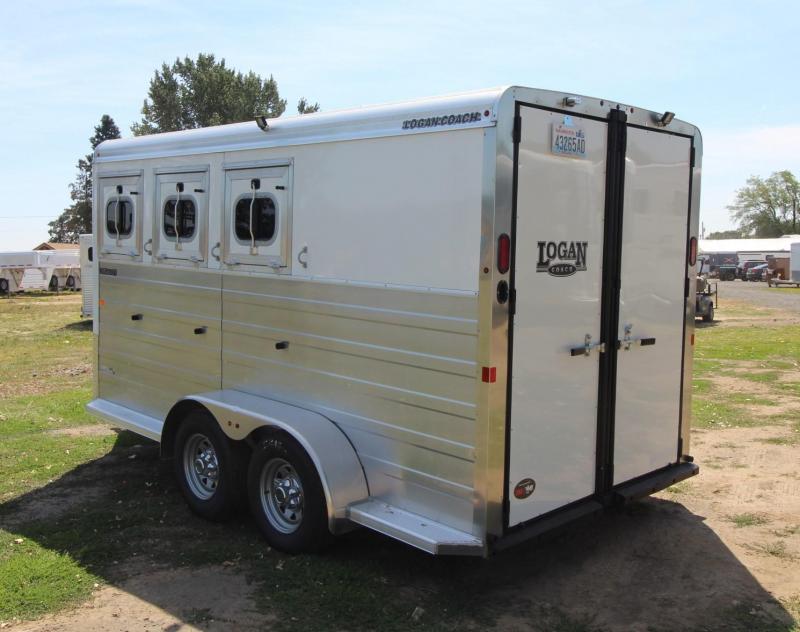 2020 Logan Coach BULLSEYE 3 HORSE BUMPER PULL TRAILER Horse Trailer in ...