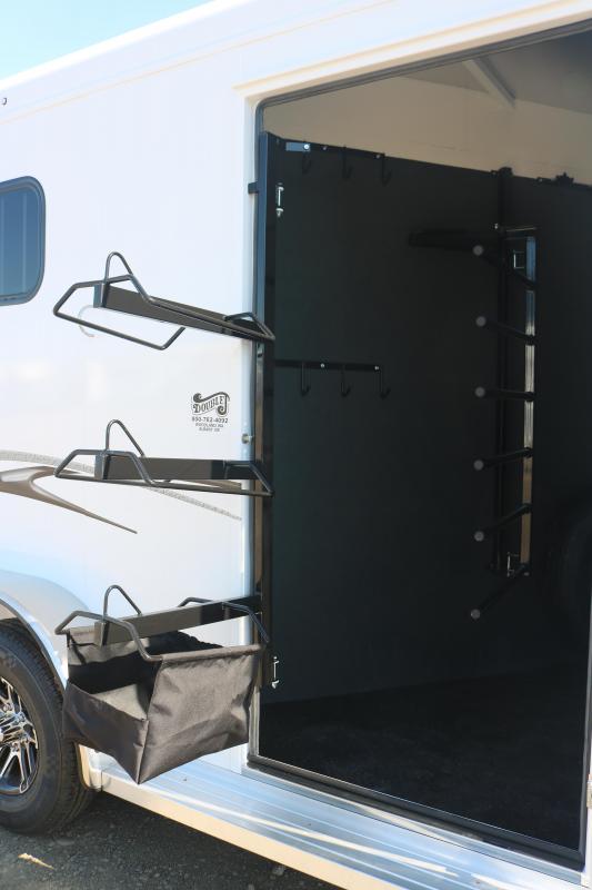 2022 Trails West Classic Bumper Pull 2 Horse Trailer - Swing Out Saddle ...