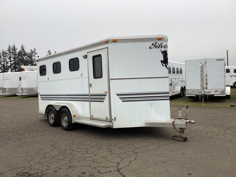 1999 SilverLite Trailers 3H BP Horse Trailer - All aluminum. Marine grade smooth alum floor. in ...