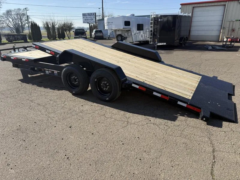 2026 Delco Trailers T324-Bumper Tilt Car/Equipment Trailer-8 ...