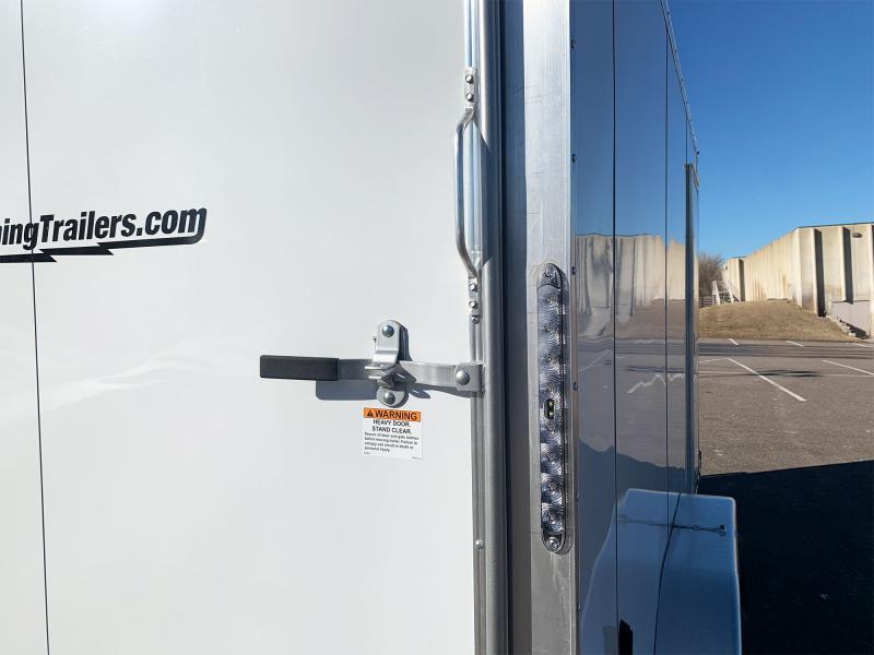 Lightning 7x14 Aluminum Enclosed Trailer - Rear ramp door in Delano, MN ...