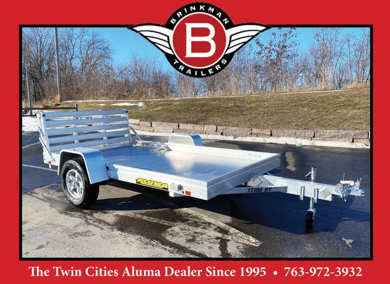 Aluma 7210H BT Aluminum Open Trailer - Bi-Fold Ramp! in Delano, MN ...