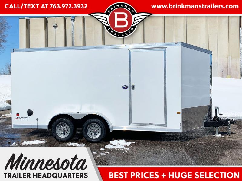 American Hauler Eagle Heavy Duty 7x16 Enclosed Cargo Trailer - Double ...