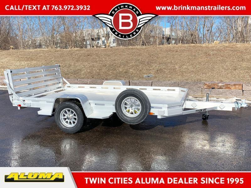 Aluma 7712H Aluminum Trailer-Bi-fold Rear Ramp! in Delano, MN | Trailer ...
