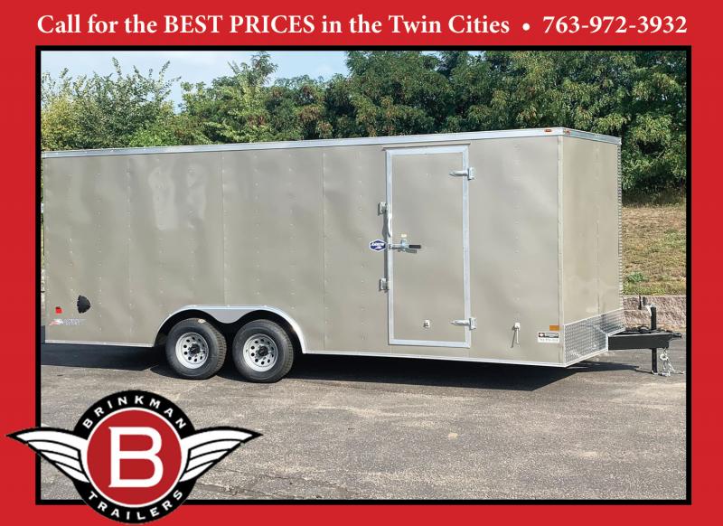 Steel & Aluminum Enclosed Cargo Trailers For Sale | Brinkman's Trailers ...