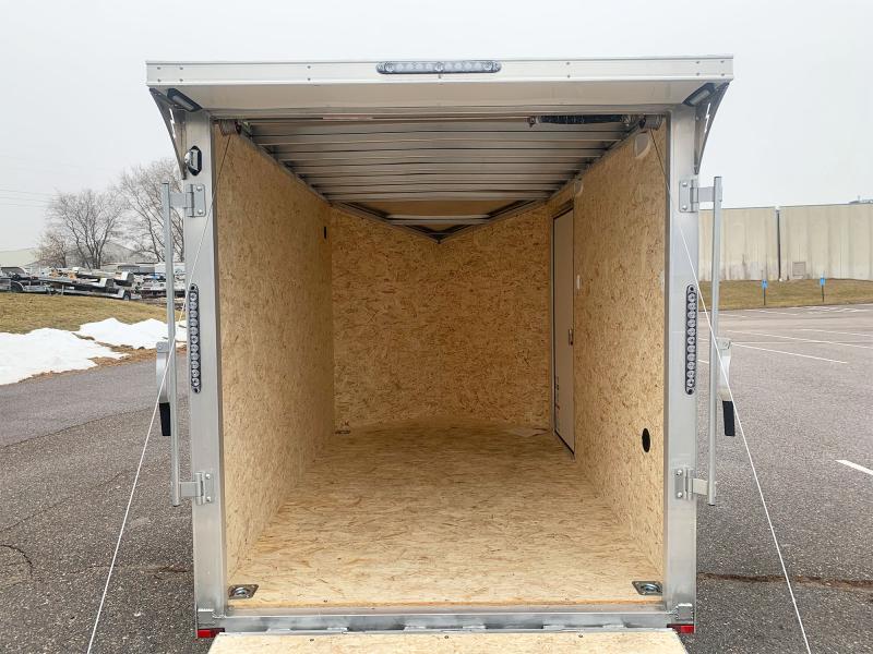 Lightning 6x10 Aluminum Enclosed Trailer - Rear Ramp Door! in Delano ...