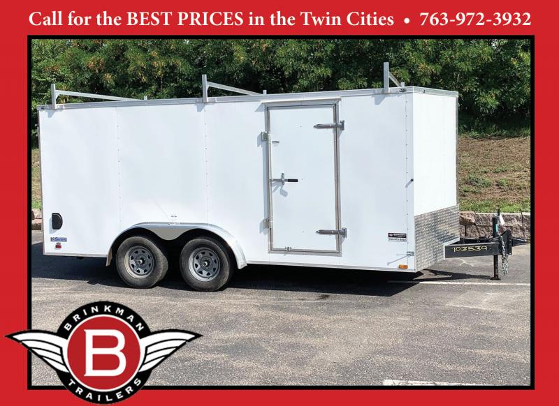 Steel & Aluminum Enclosed Cargo Trailers For Sale | Brinkman's Trailers ...
