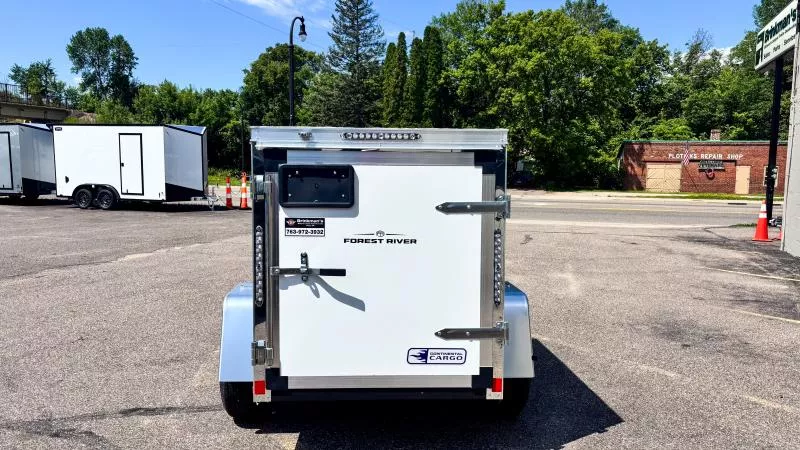 Continental Cargo 4x6 Enclosed Trailer - V-Nose Front! in Delano, MN ...