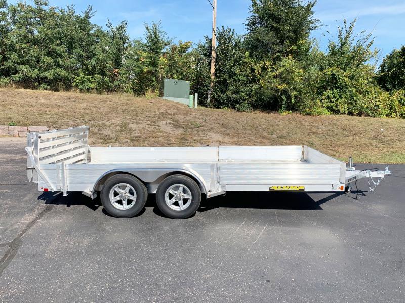 Aluma 8115 SR Tandem Axle Aluminum ATV Trailer - Bi-Fold Ramp! in ...