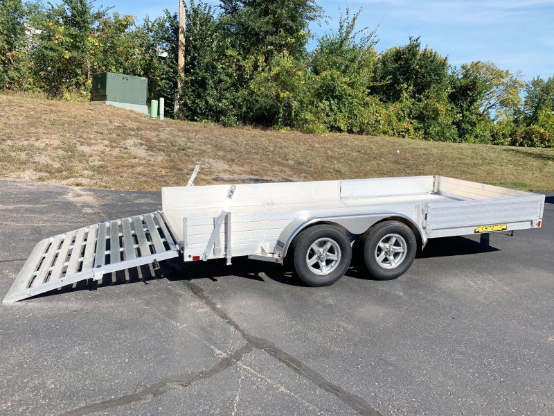 Aluma 8115 SR Tandem Axle Aluminum ATV Trailer - Bi-Fold Ramp! in ...