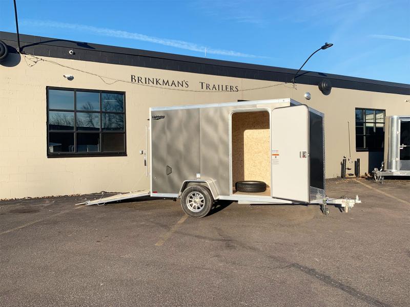 Lightning 5x10 Aluminum Enclosed Trailer - Ramp Door! in Delano, MN ...