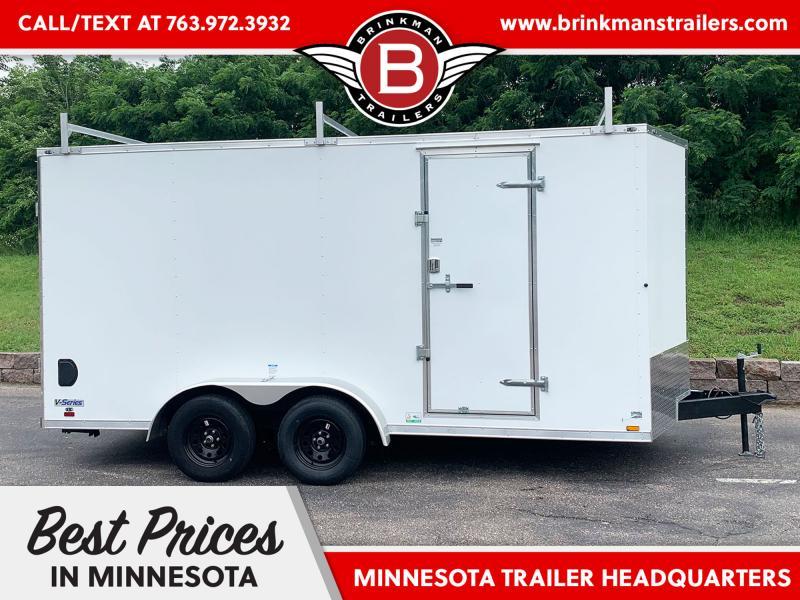 SALE! Continental Cargo 7x16 Enclosed Trailer - 32" Side Door -Rear ...